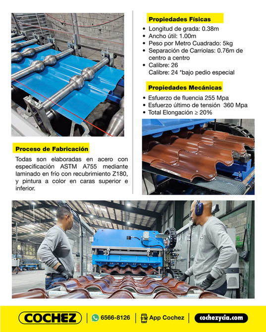 Cochez y Cía - Cochez Tejas metalicas Tejanova - Page 2